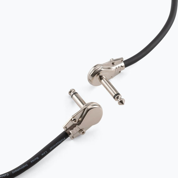 On-Stage 3' Patch Cable w/ Pancake Connectors (Black) (PC536B) – MaxStrata