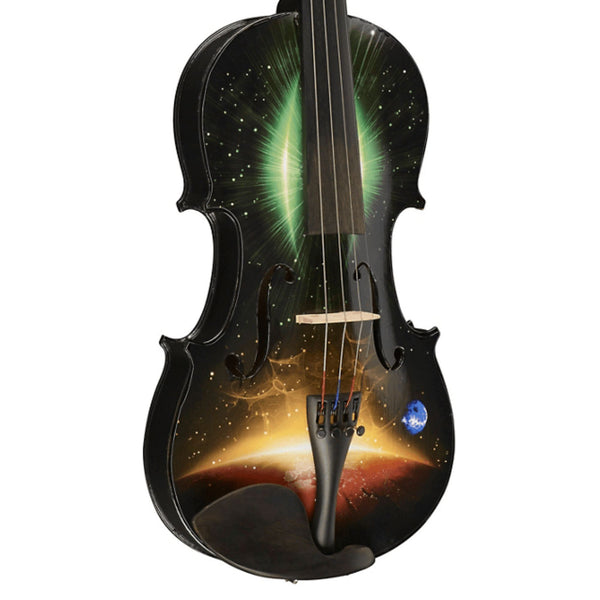 Rozanna’s Violins Galaxy Ride Deluxe Violin Outfit 4/4 | Includes Bow ...
